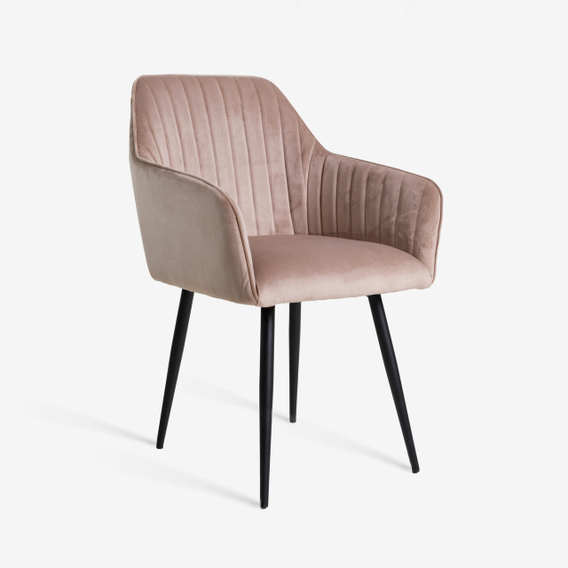 Stella velvet chair store